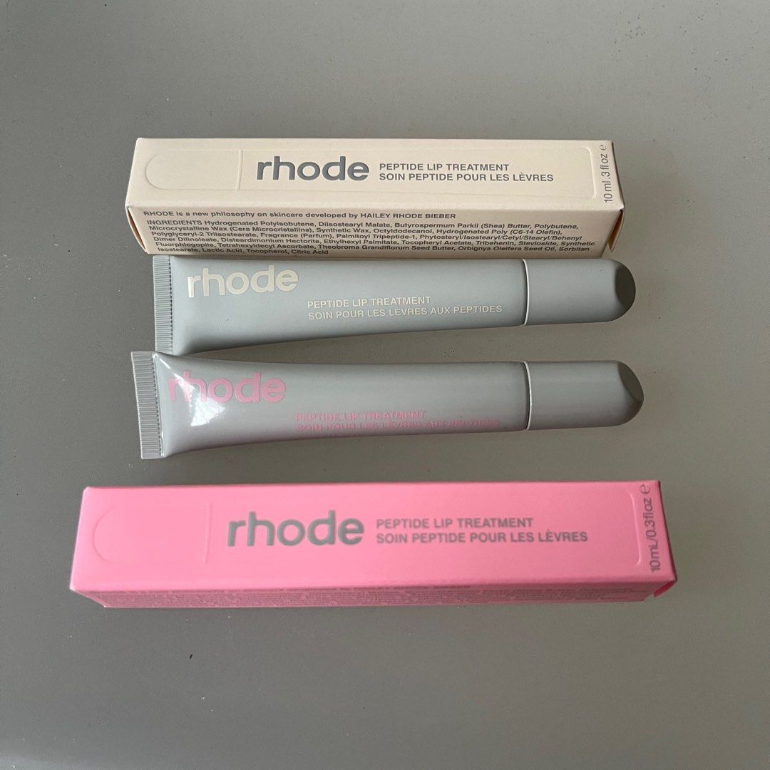 Rhode Beauty PO - Glazing Fluid, Peptide Lip Treatment, Glazing Milk ...