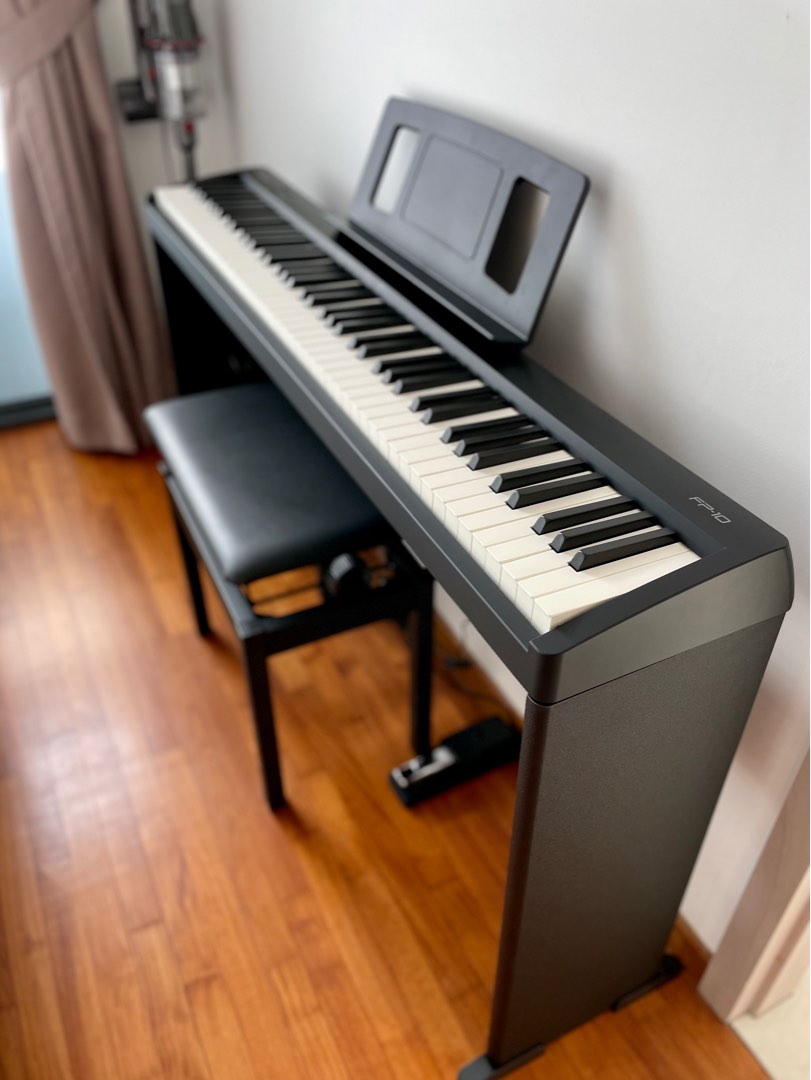 Roland FP10 portable digital piano, Hobbies & Toys, Music & Media ...