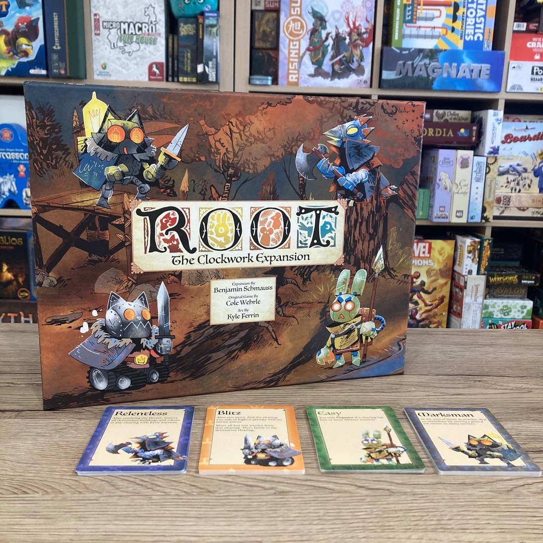Root: The Clockwork Expansion, Hobbies & Toys, Toys & Games on Carousell