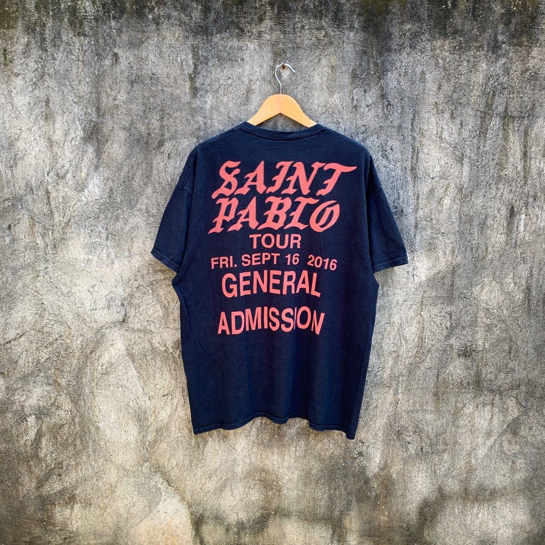 Saint Pablo Tour Merchandise shirt on Carousell