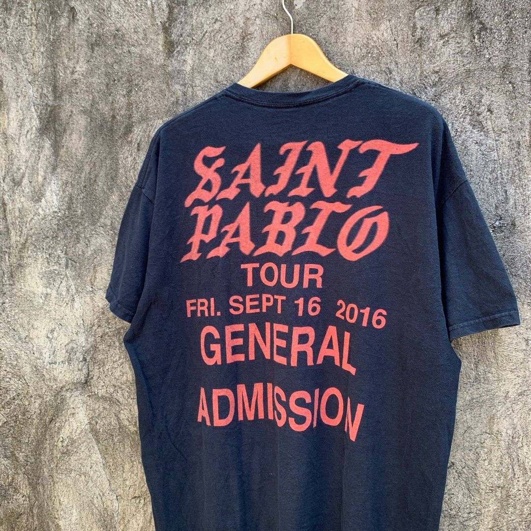 Saint Pablo Tour Merchandise shirt on Carousell