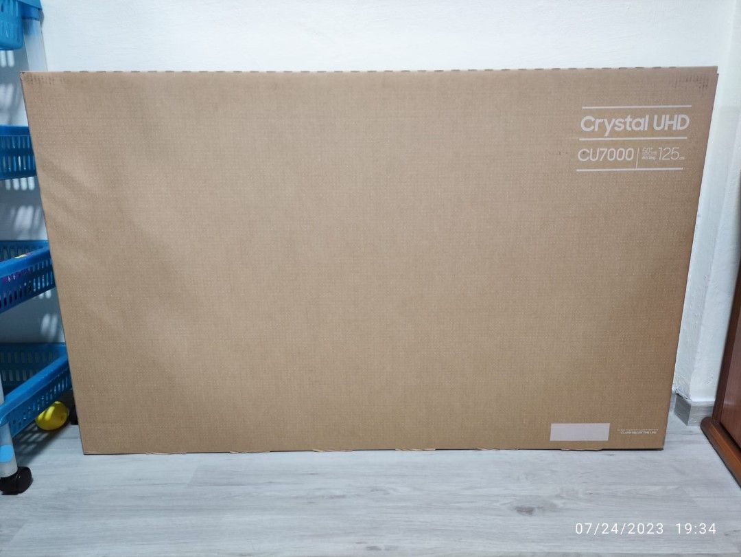Samsung CU7000 50-inch Crystal UHD 4K Smart TV, TV & Home Appliances ...