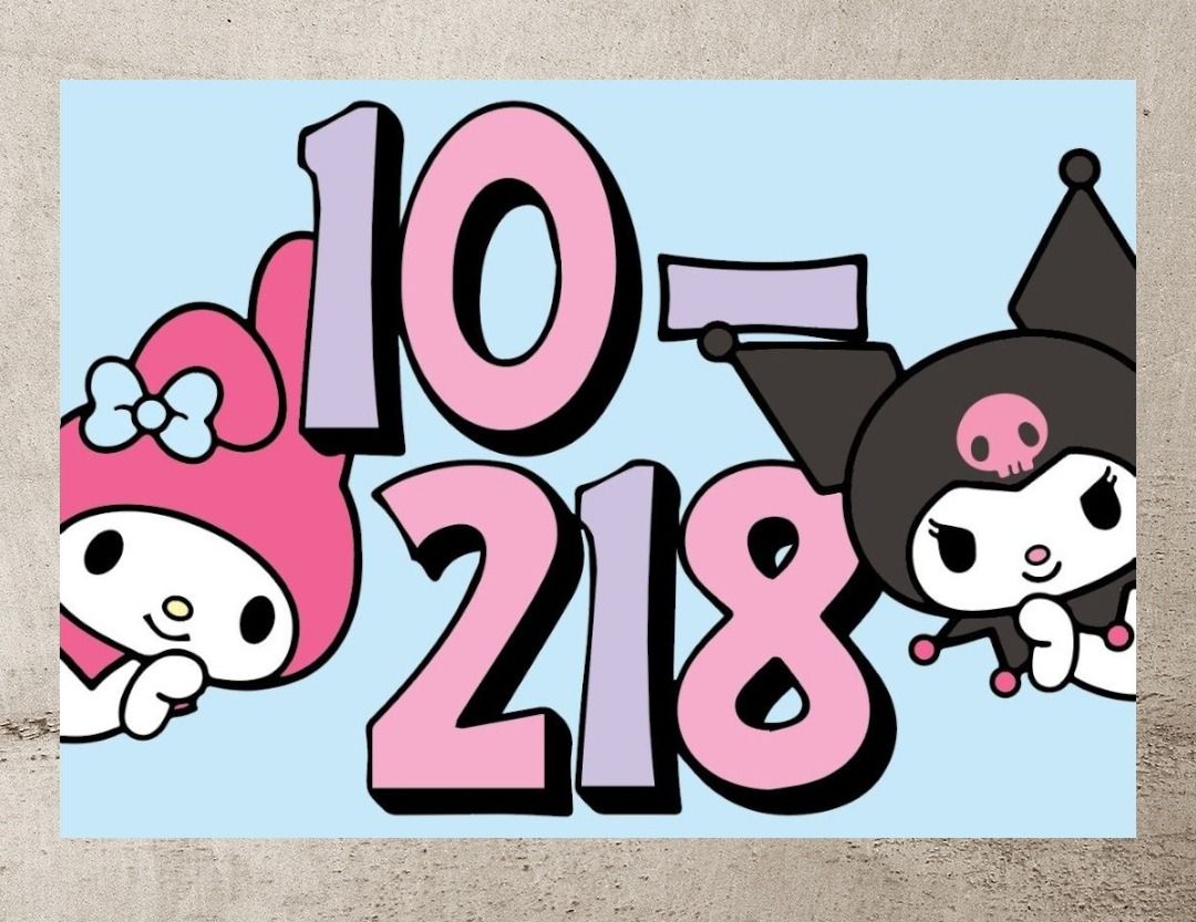 Sanrio Themed Customized Signage / Unit Number/ Door Sign / Hello Kitty ...