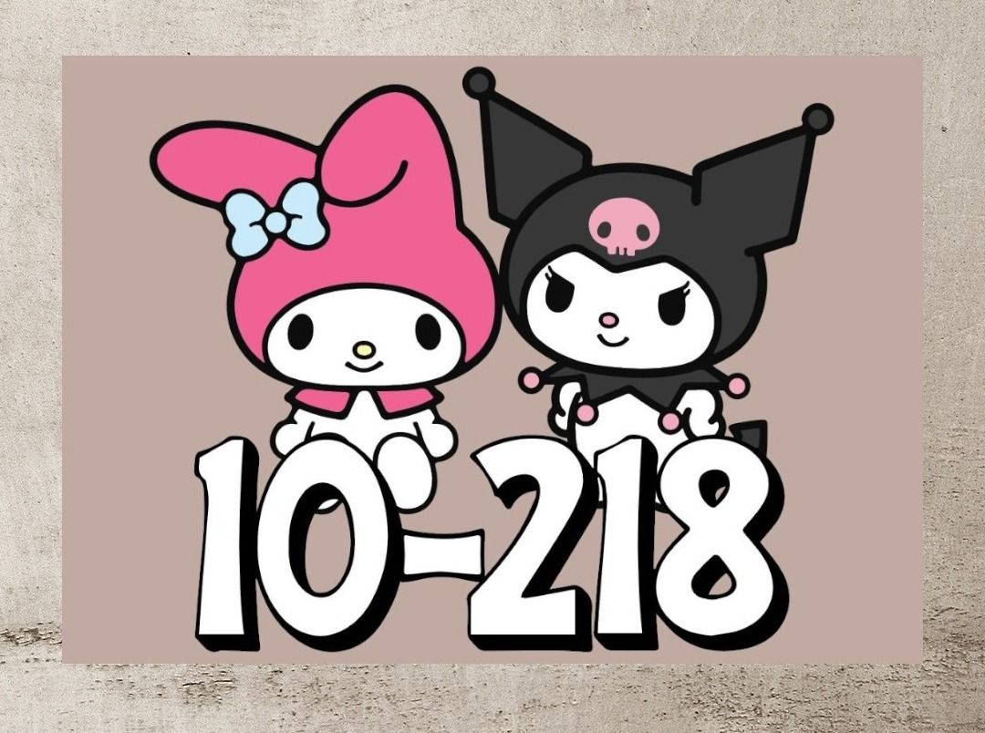 Sanrio Themed Customized Signage / Unit Number/ Door Sign / Hello Kitty ...