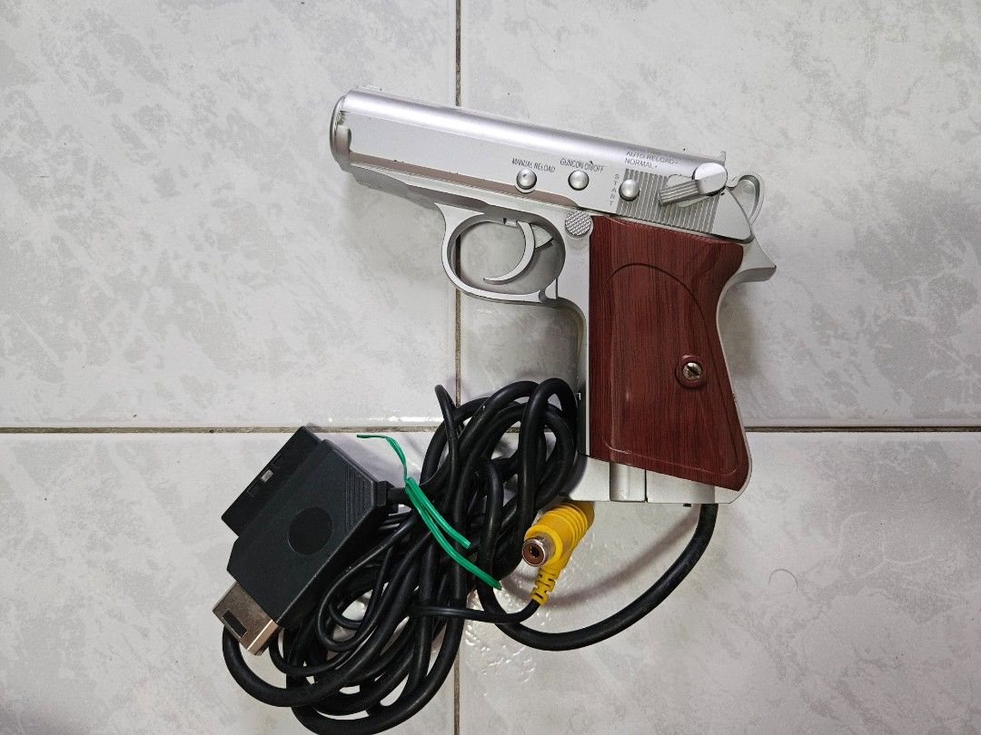 Scorpion Lightgun Gun Controller PS1 Sega Saturn Boxed, Hobbies & Toys ...