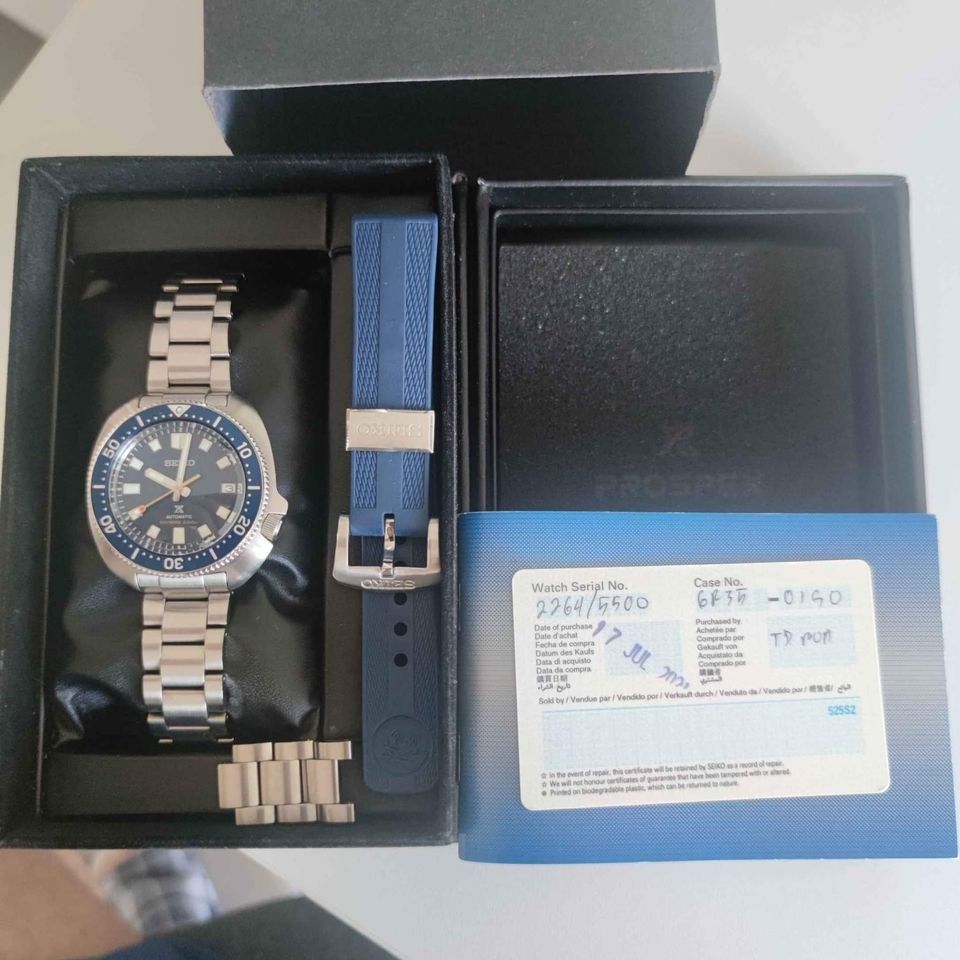 Seiko Blue Willard SPB183J1 55th Anniversary Limited Edition, Luxury ...