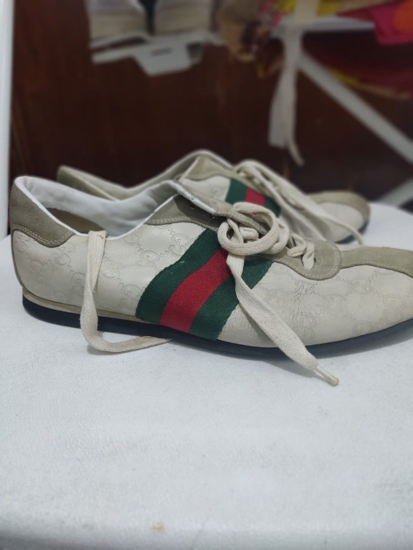 Sepatu gucci original noser, Fesyen Pria, Sepatu , Sneakers di Carousell