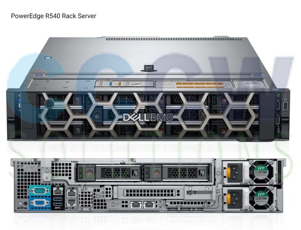 Server - Dell PowerEdge R540 Rack Server Intel Xeon Silver 4210R 2.4G ...