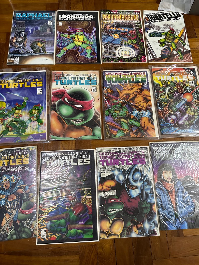 Set of TMNT comics, Hobbies & Toys, Books & Magazines, Comics & Manga ...
