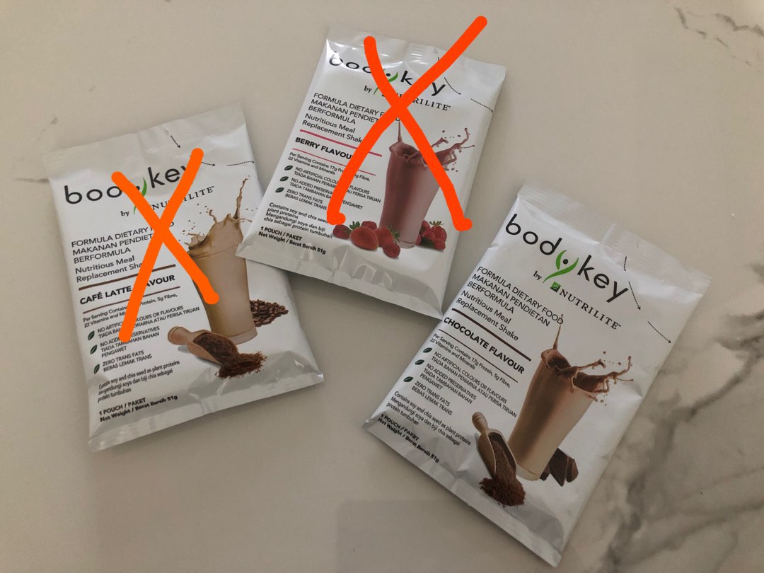 [SG stock) Amway BodyKey By Nutrilite Meal Replacement Shake, Health ...