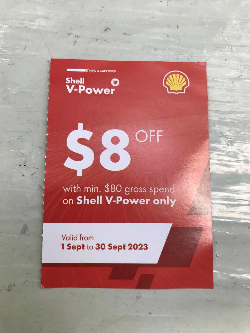 Shell Sep 2023 voucher. $3 for the $8 voucher. Price is fixed., Tickets ...