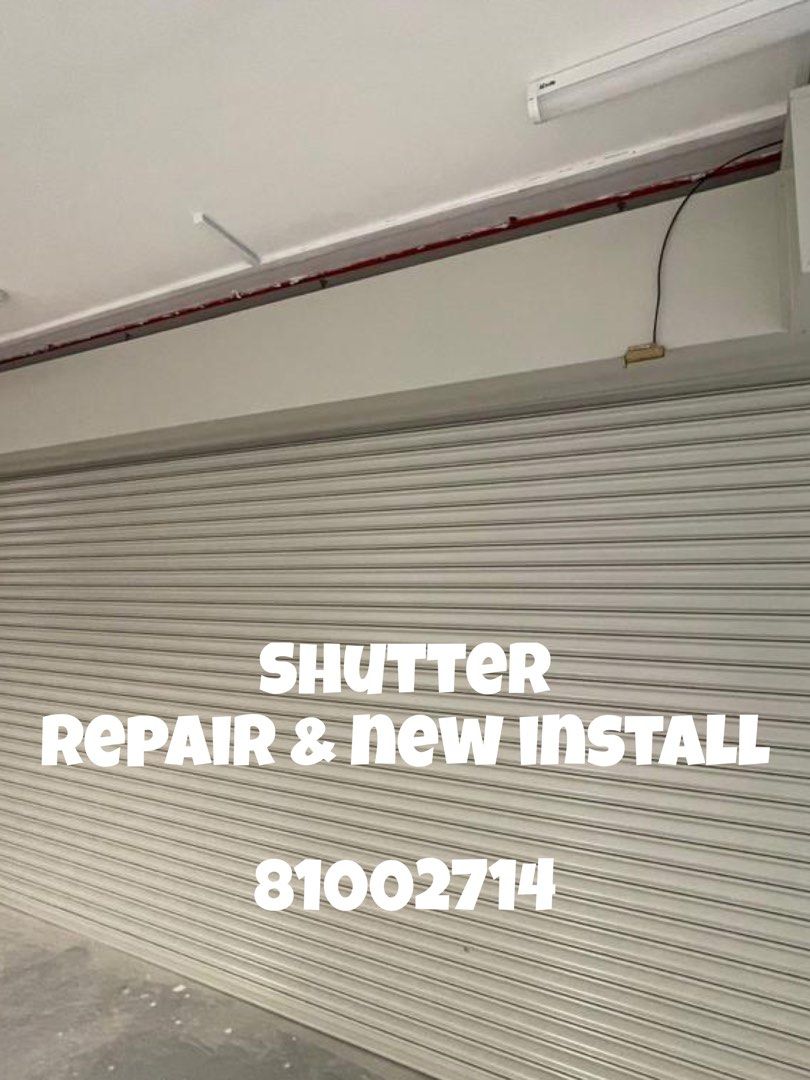 Shutter repair & installation, Home Services, Renovations, Aluminium ...