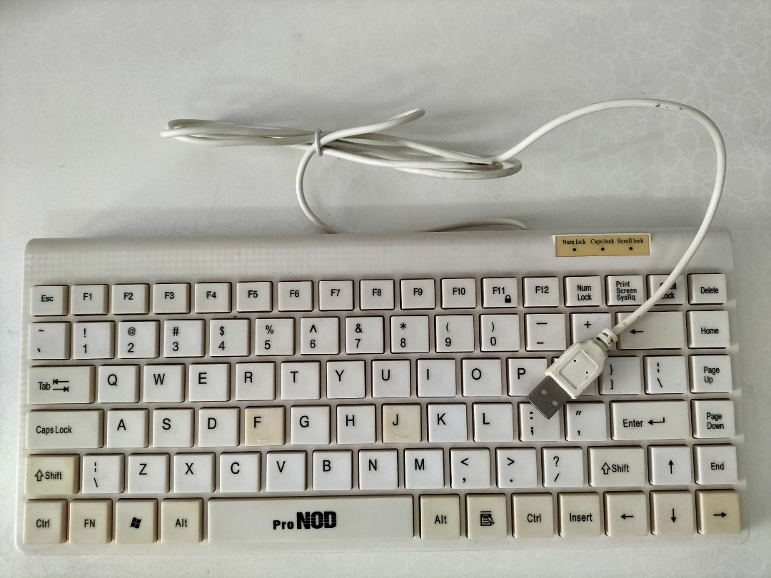 Slim USB Keyboard, Computers & Tech, Parts & Accessories, Computer ...