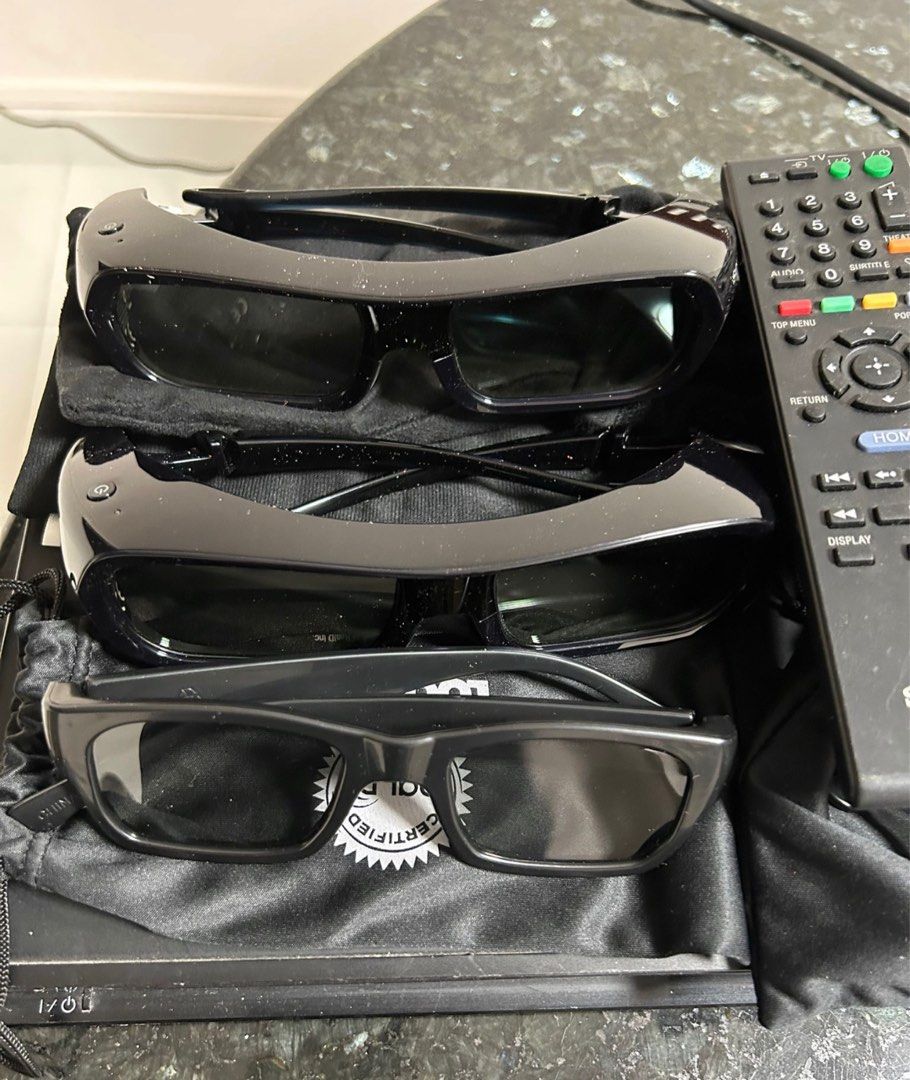 Sony Blu-ray/ dvd player comes with Blu-ray glasses, Audio, Soundbars ...