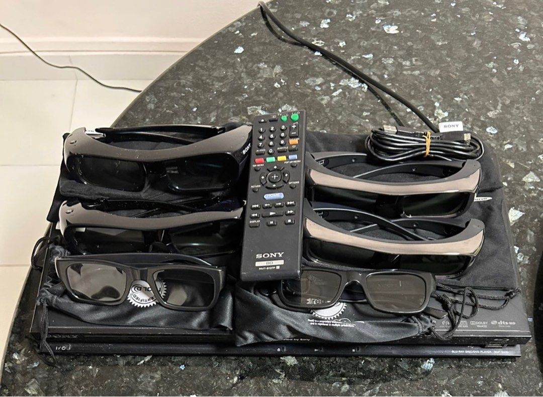 Sony Blu-ray/ dvd player comes with Blu-ray glasses, Audio, Soundbars ...