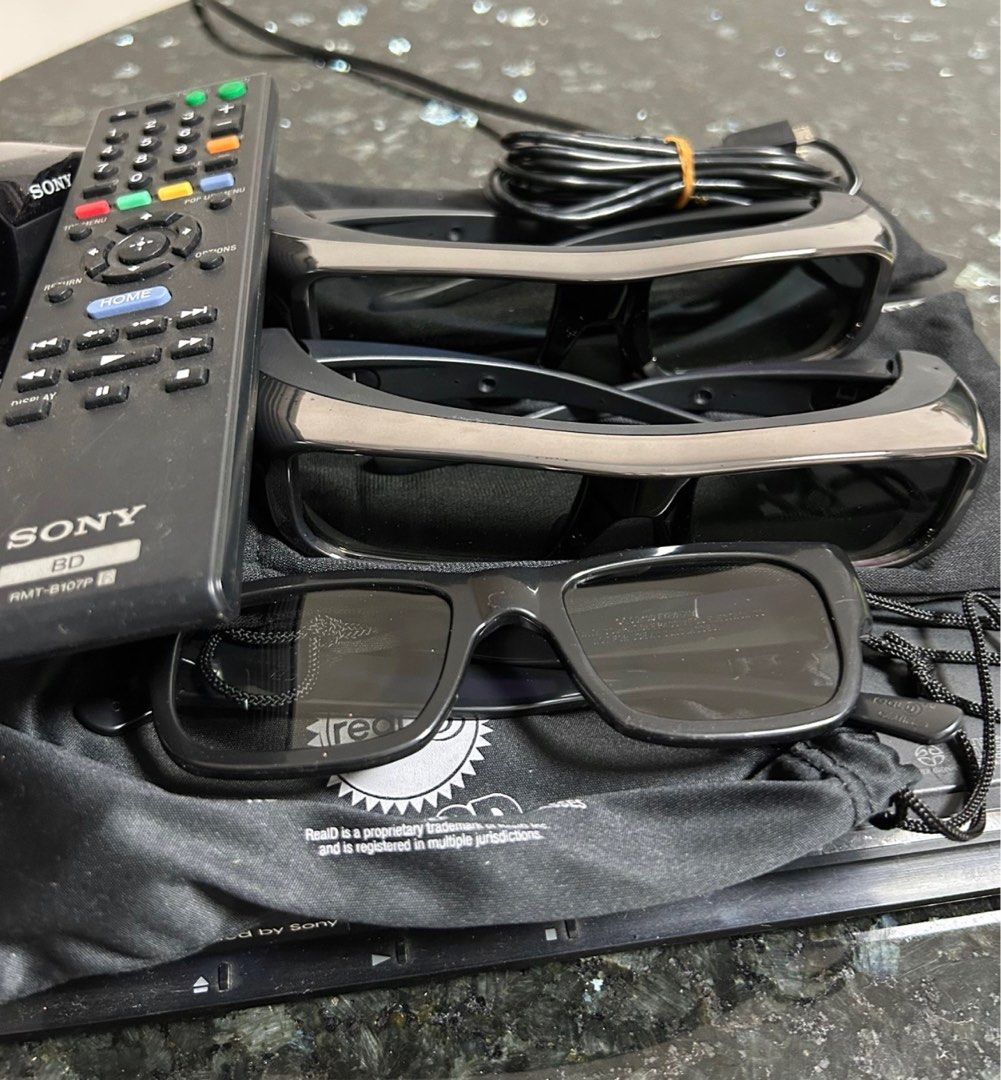 Sony Blu-ray/ dvd player comes with Blu-ray glasses, Audio, Soundbars ...