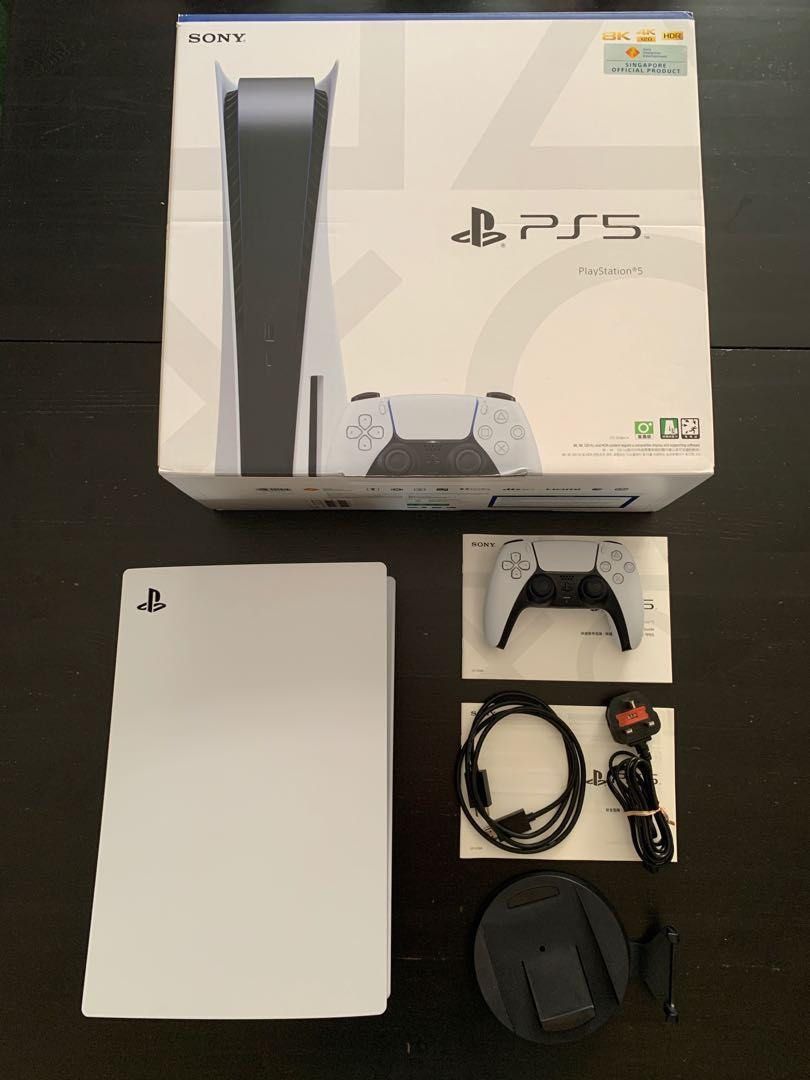 Sony PS5 Disc Edition (with SG local warranty), Video Gaming, Video ...