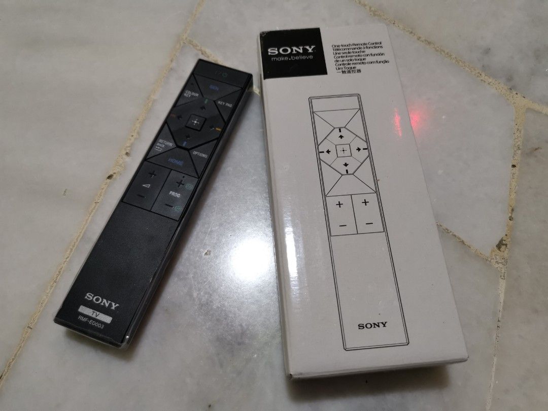 Sony RMF-ED003 Original BRAVIA smart TV one flick remote control, Audio, Other Audio Equipment ...