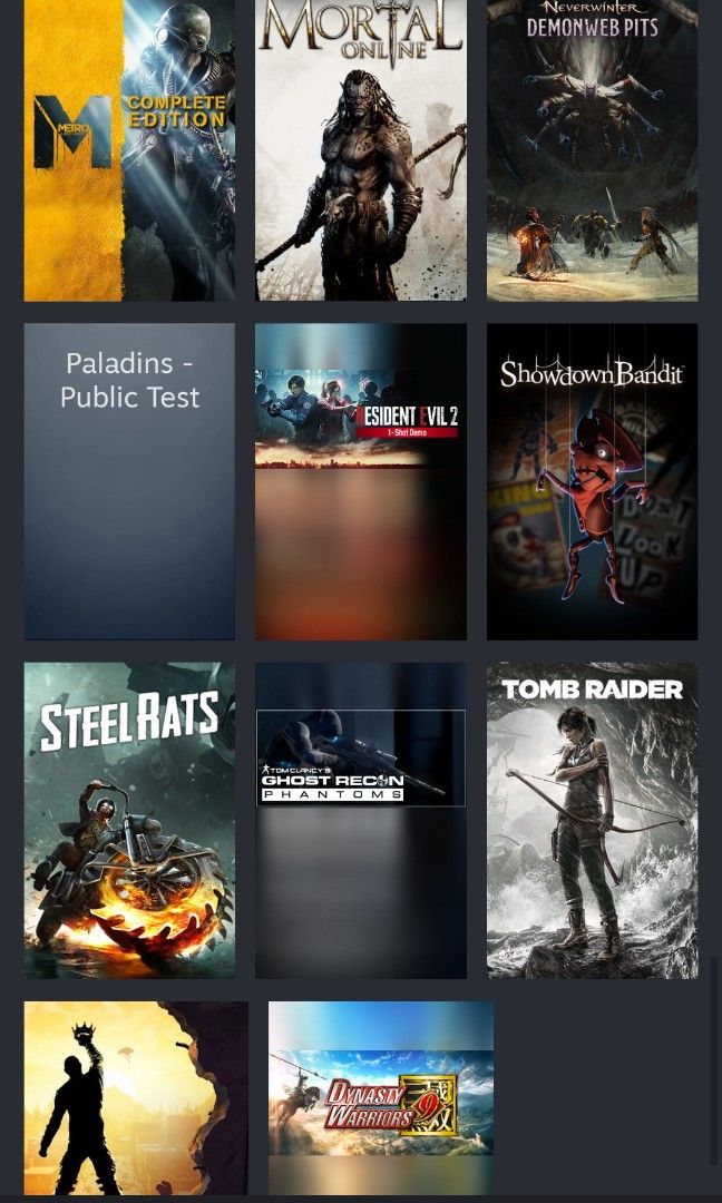 Steam acc, Video Gaming, Video Games, Others on Carousell