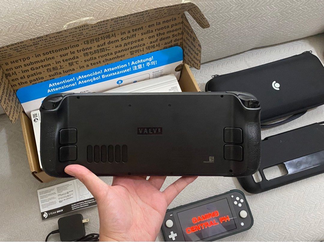 Steam Deck 256gb variant with warranty, Video Gaming, Video Game ...