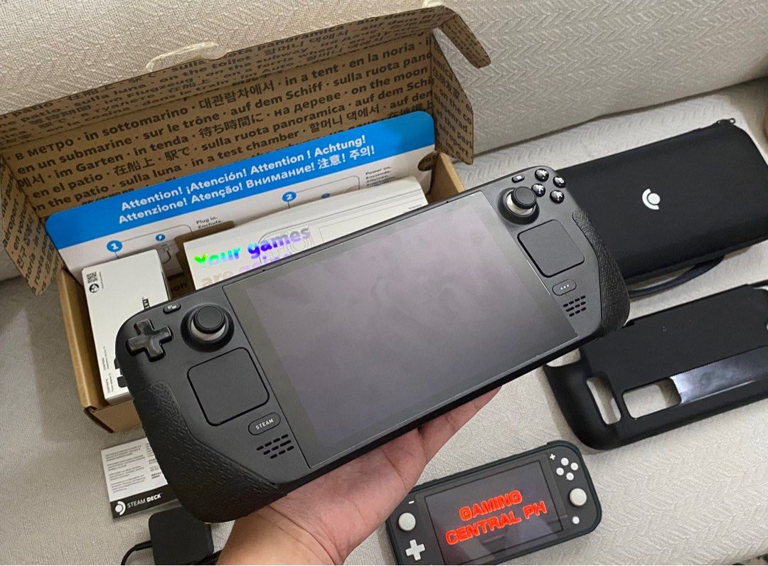 Steam Deck 256gb variant with warranty, Video Gaming, Video Game ...