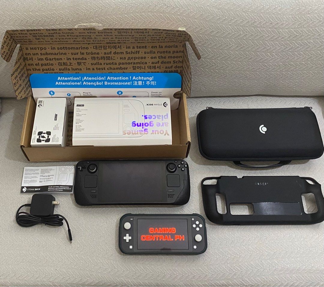 Steam Deck 256gb variant with warranty, Video Gaming, Video Game ...
