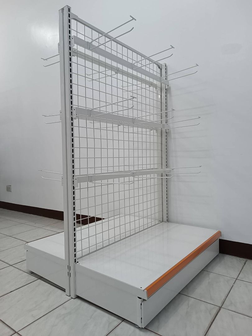 steel gondola shelves steel standee, Furniture & Home Living, Furniture ...
