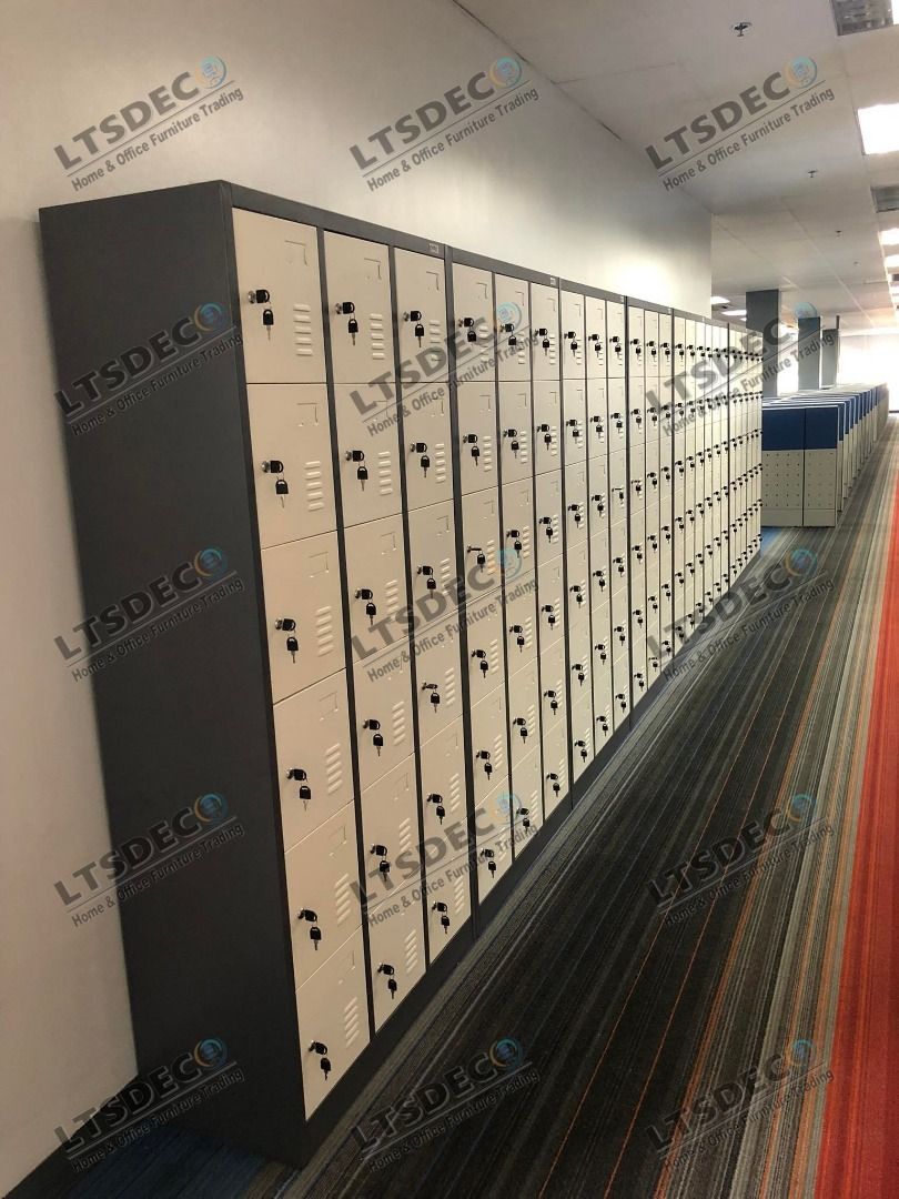 STEEL LOCKER TWO-TONE OFFICE PARTITION FURNITURE on Carousell