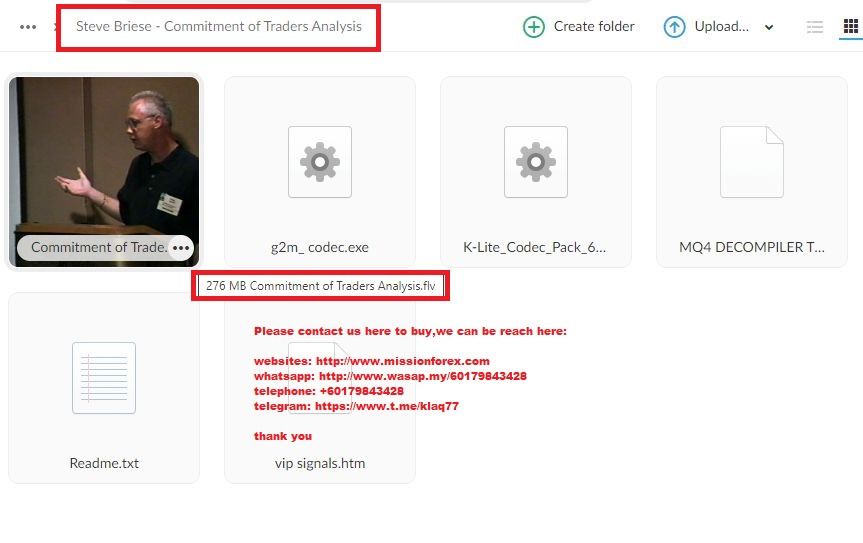 Steve Briese - Commitment of Traders Analysis (Total size: 295.1 MB ...