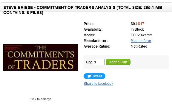 Steve Briese - Commitment of Traders Analysis (Total size: 295.1 MB ...