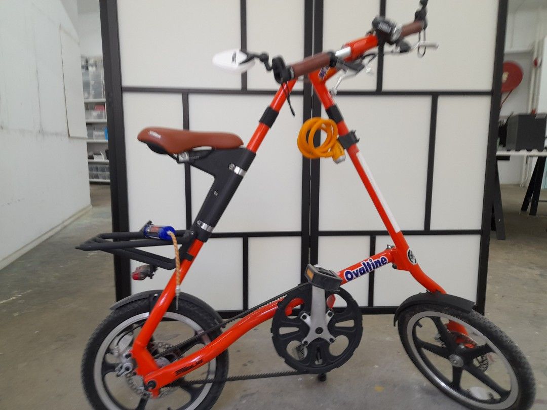 Strida folding bike, Ovaltine special edition, 運動產品, 單車及配件, 單車 - Carousell