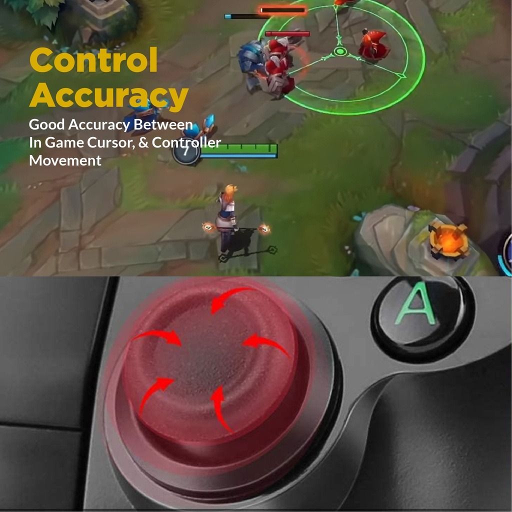 T6 Pro Wireless Bluetooth Joystick Gamepad Joystick for Android/iOS for ...