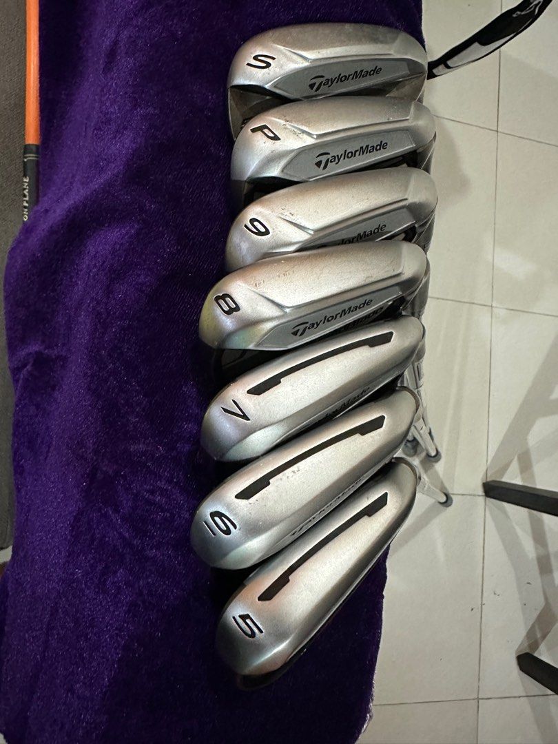 Taylormade Speed blade Iron Set 5-SW Graphite 65 grams Regular Flex ...