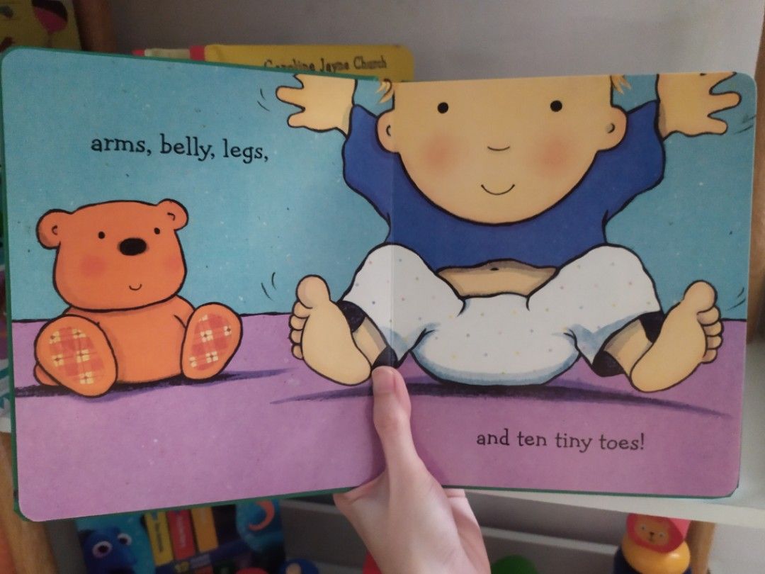 Ten Tiny Toes Padded Board Book Carolina Jayne Church, Hobbies & Toys ...