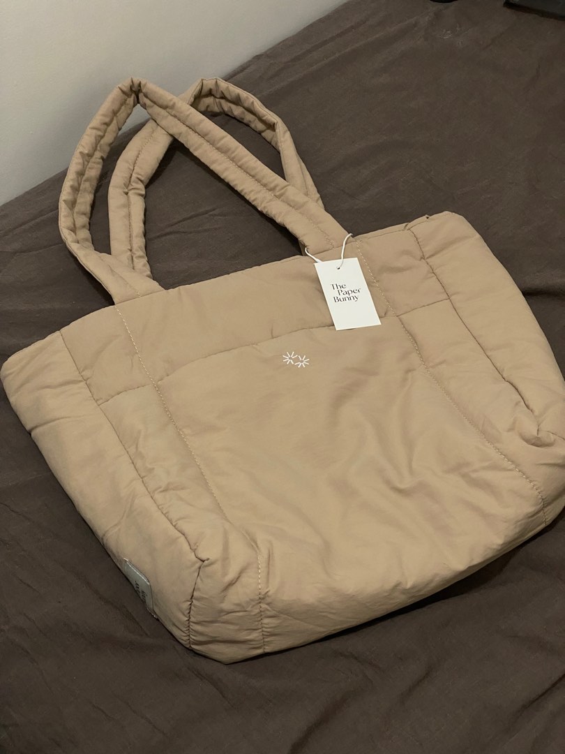 The Paper Bunny: Puffer Shopper (Bambi), Women's Fashion, Bags ...