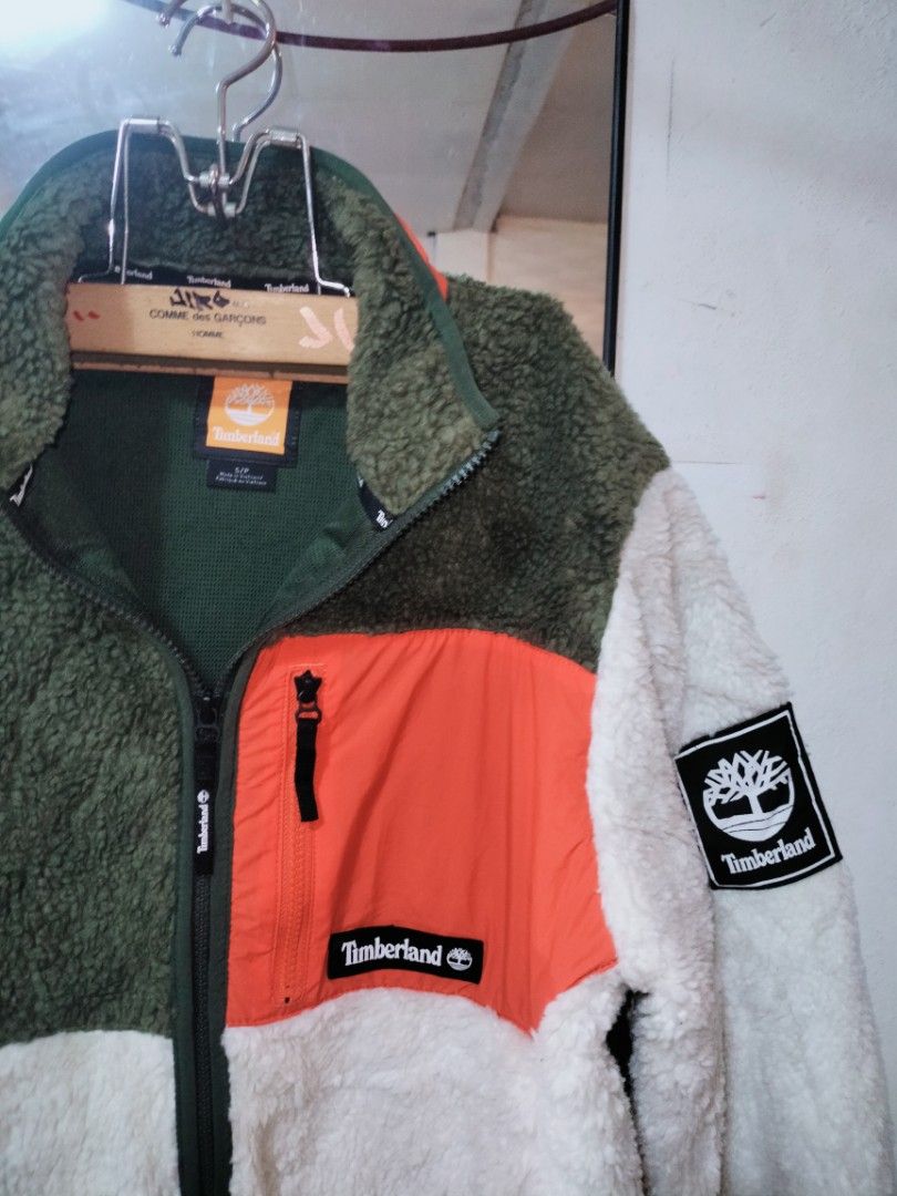 Timberland Multi-colored Fleece Jacket Men's on Carousell