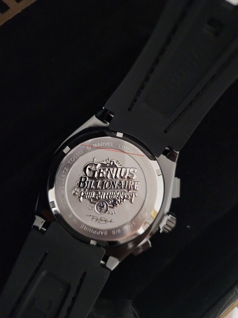 Tony Stark(Ironman) Limited Edition Watch(SOLD OUT MODEL), Men's ...
