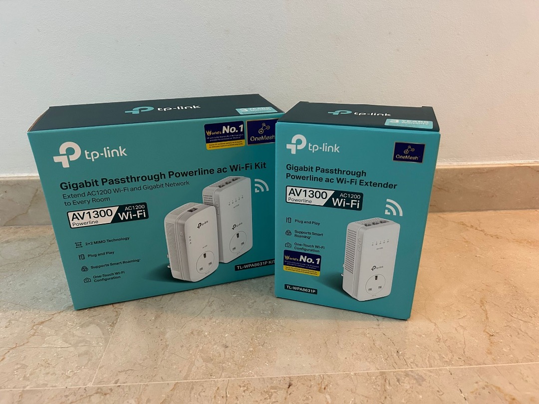Tp Link Powerline Adapters Computers And Tech Office And Business Technology On Carousell