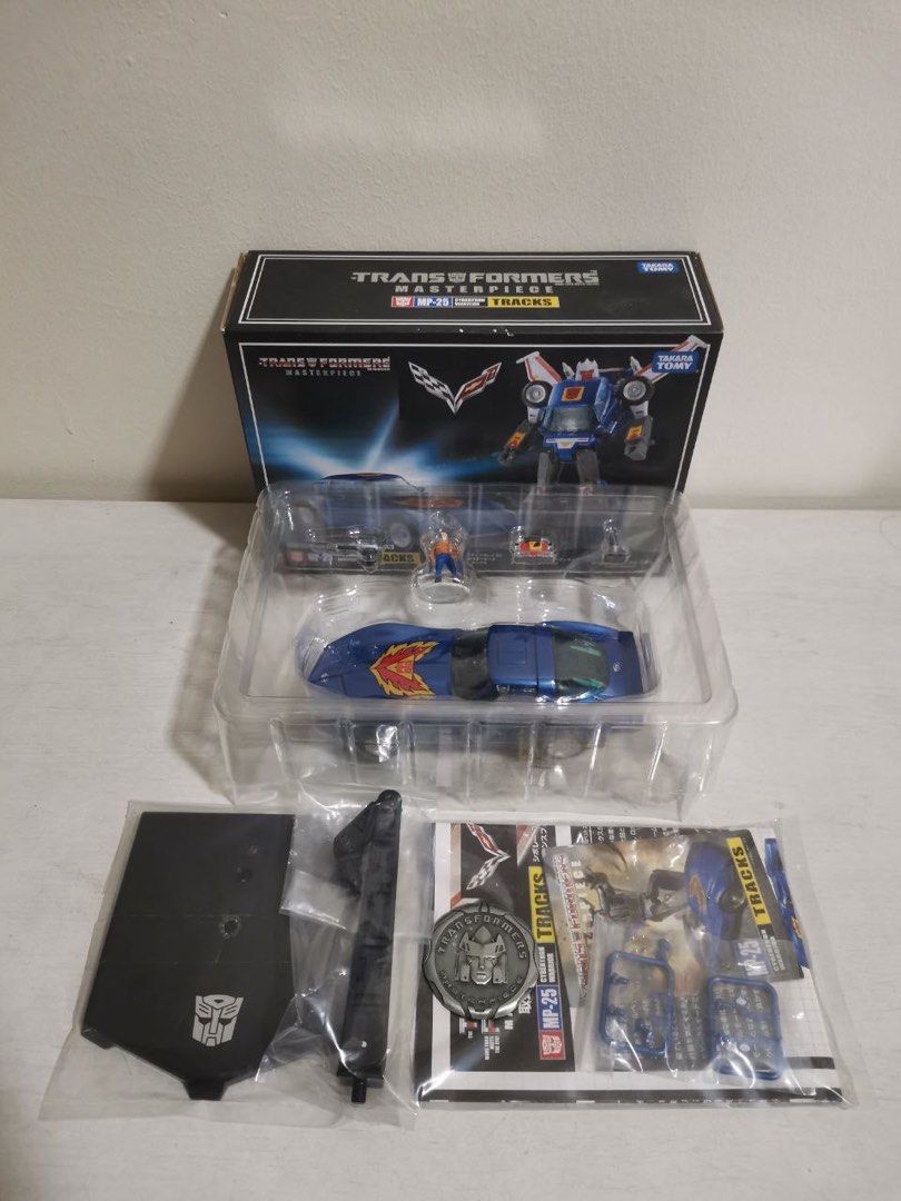 Transformers MP 25 TRACKS ORIGINAL TAKARA TOMY BIB, Hobbies & Toys ...