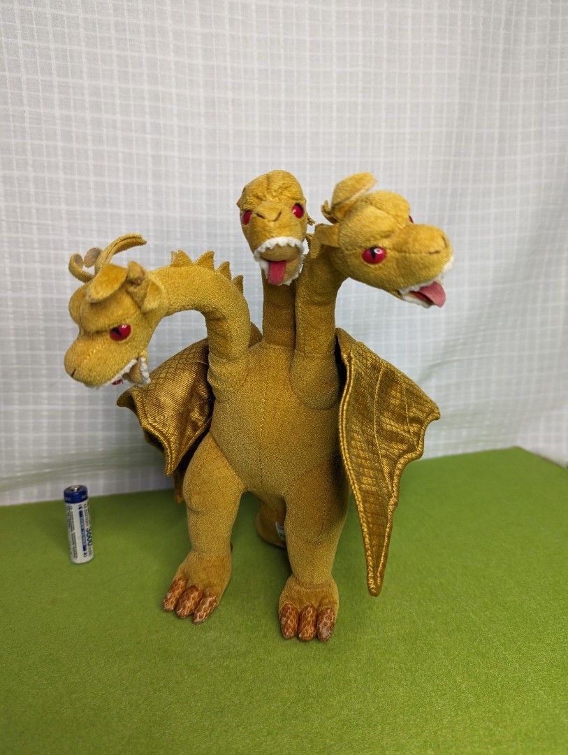 Ty Classic King Ghidorah Godzilla Japan 01 Toho RARE Beanie Baby 3 ...