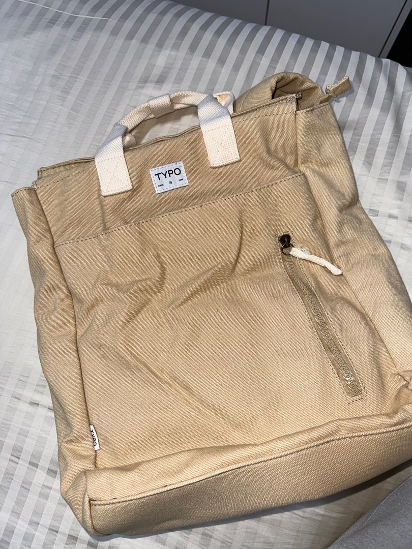 Typo Backpack, Women's Fashion, Bags & Wallets, Backpacks on Carousell
