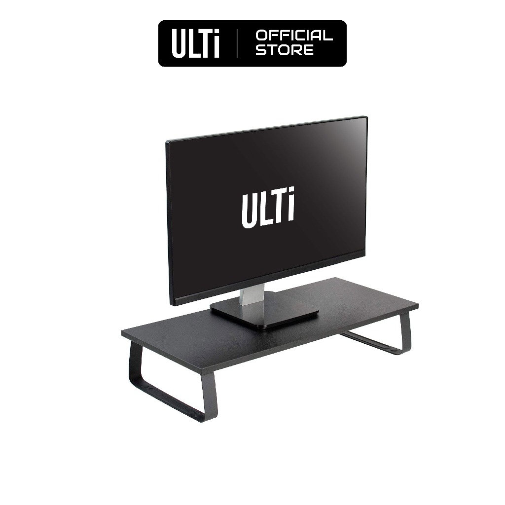 ULTi Monitor Riser - Particle Board & Steel Desktop Stand, Screen ...