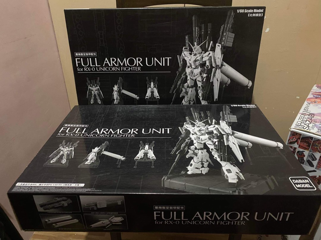 UNBUILT Daban Full Armor Unit for PG Unicorn Gundam on Carousell