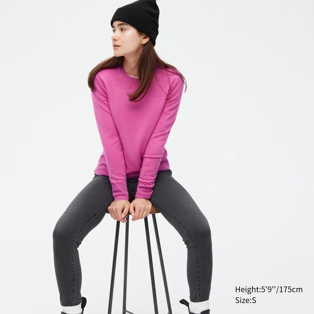 UNIQLO fine merino wool sweater, Women's Fashion, Tops, Longsleeves on ...