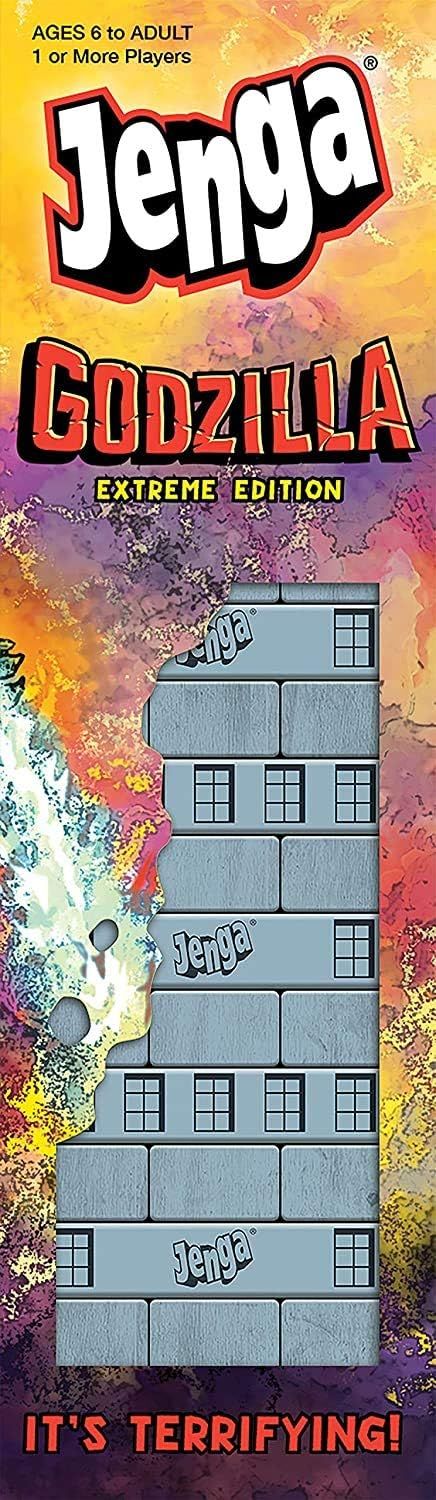 USAOPOLY Jenga: Godzilla Extreme Edition | Based on Classic Monster ...