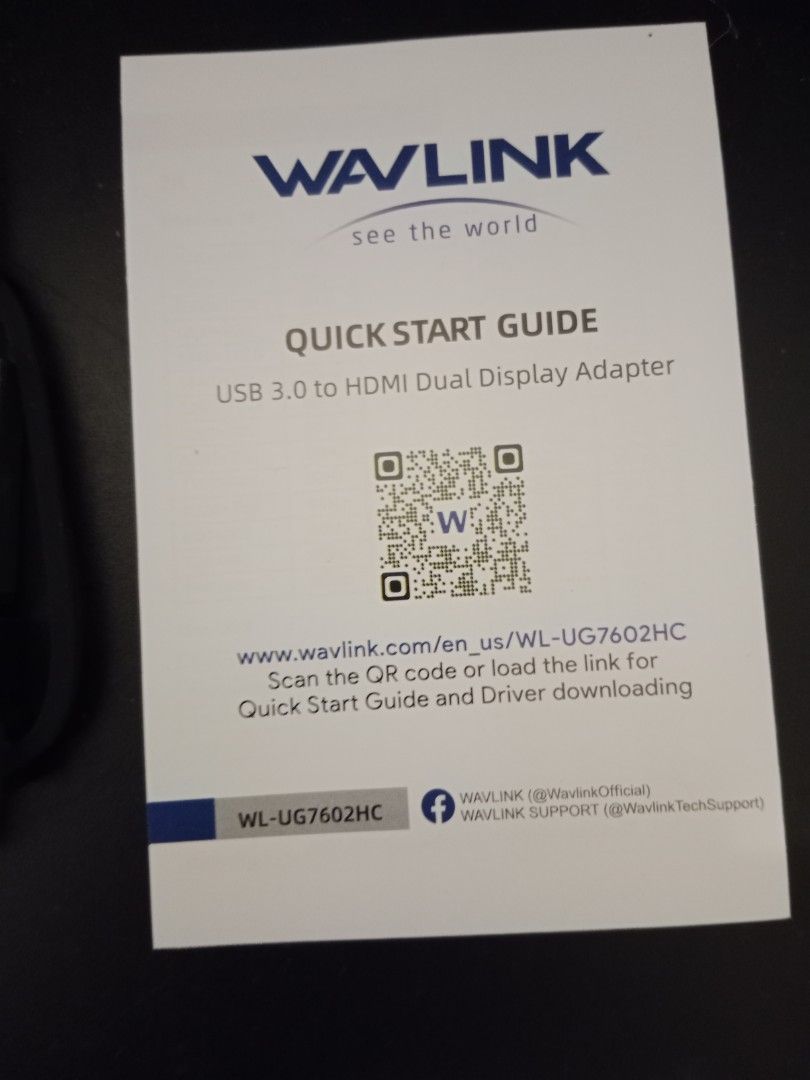 USB wavelink Screen extension to 2 extra Screen . Total 3 display ...