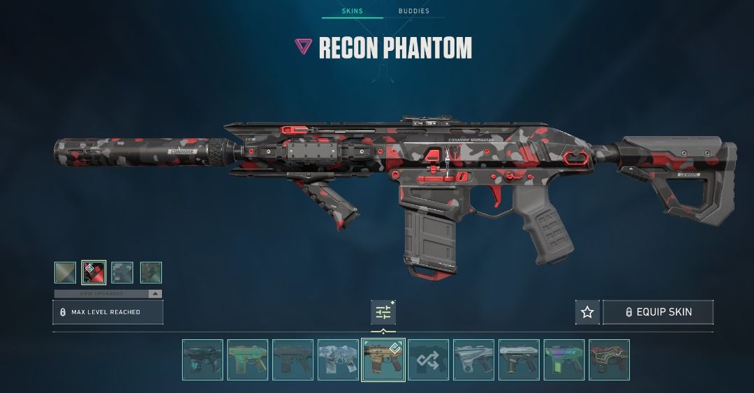 Valorant Ignite knife ruin dagger 24 prem skins account, Video Gaming ...