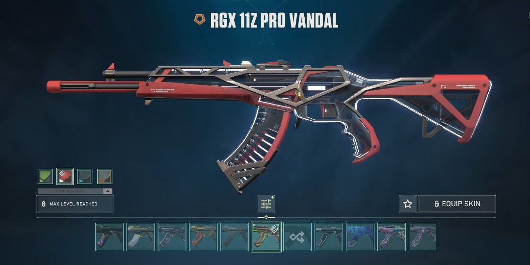 Valorant Ignite knife ruin dagger 24 prem skins account, Video Gaming ...