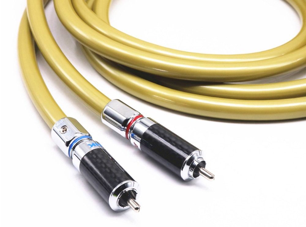 Van den Hul D102 Silver Plated RCA Interconnect Cable With Rhodium ...