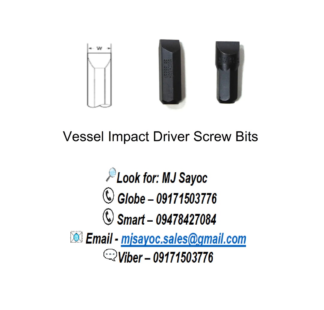 Vessel Impact Driver Screw Bits, Commercial & Industrial, Construction ...